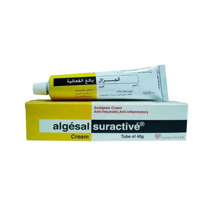 Algesal Cream 40g – Topical Analgesic for Muscle & Joint Pain Relief ...